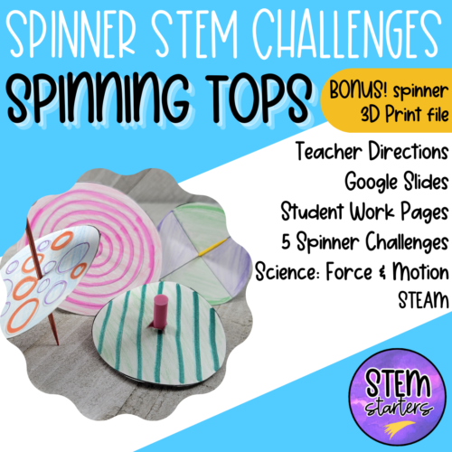 Innovative Ways to Use Spinning Tops in Your Science and Math Classroom ...