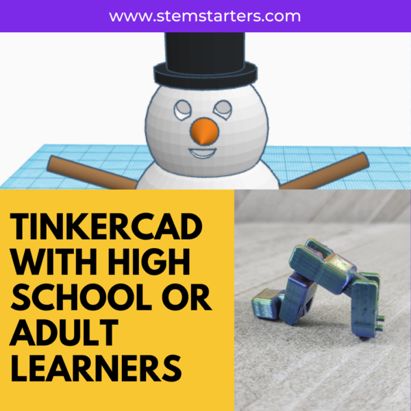 Teaching Advanced 3D Printing with Tinkercad for High School and Adult ...